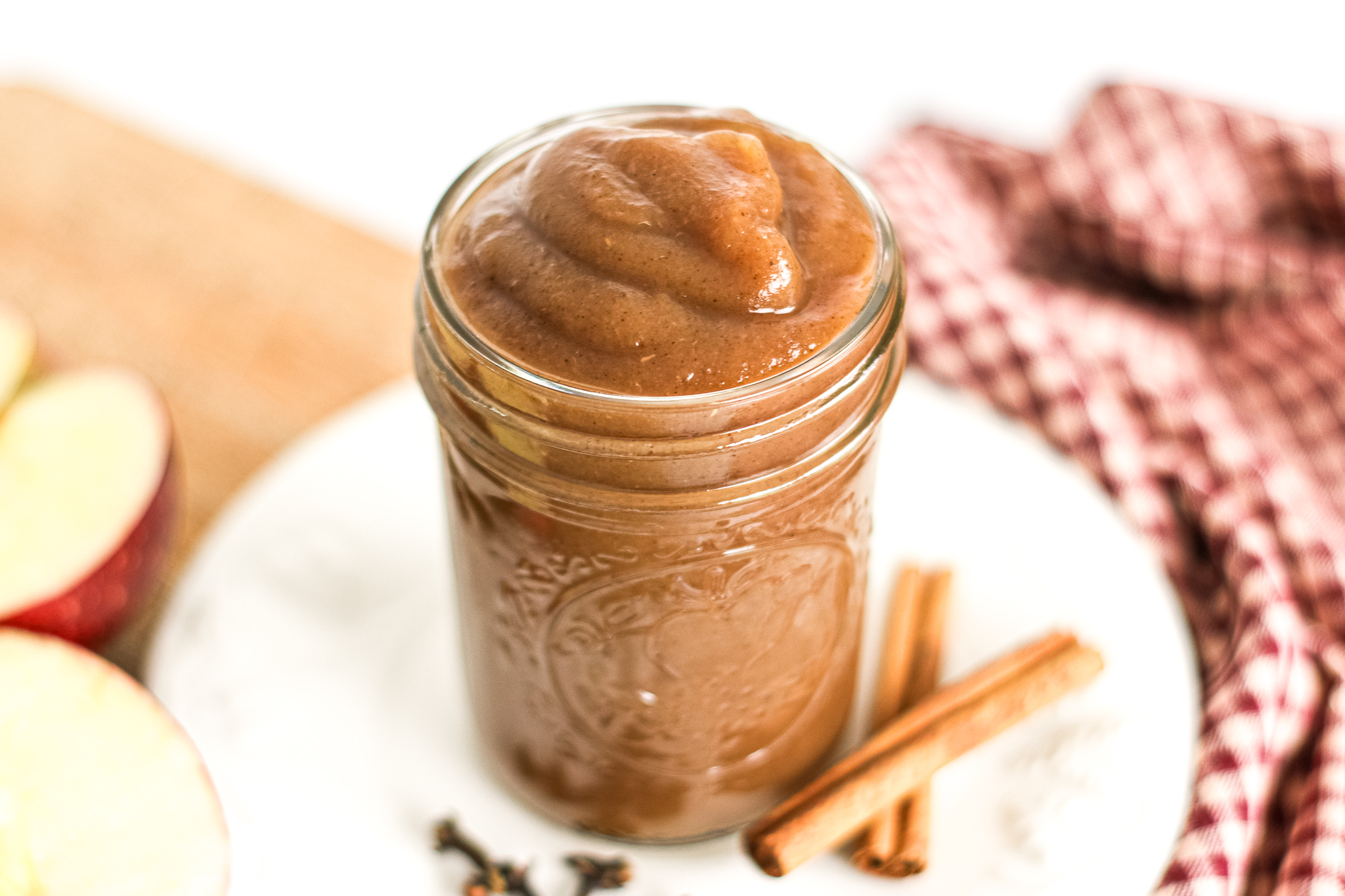 Homemade Slow Cooker Apple Butter Recipe - The Homestyle Cottage