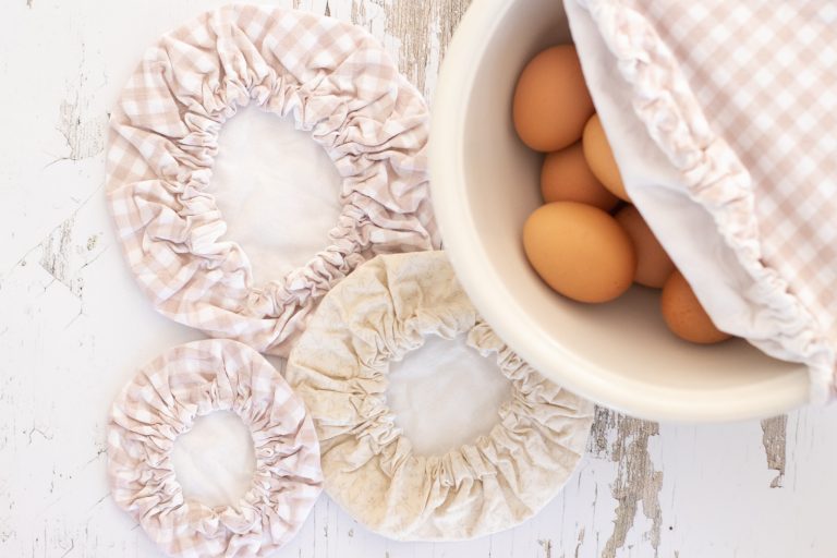 How to Sew Reusable Bowl Covers - The Homestyle Cottage