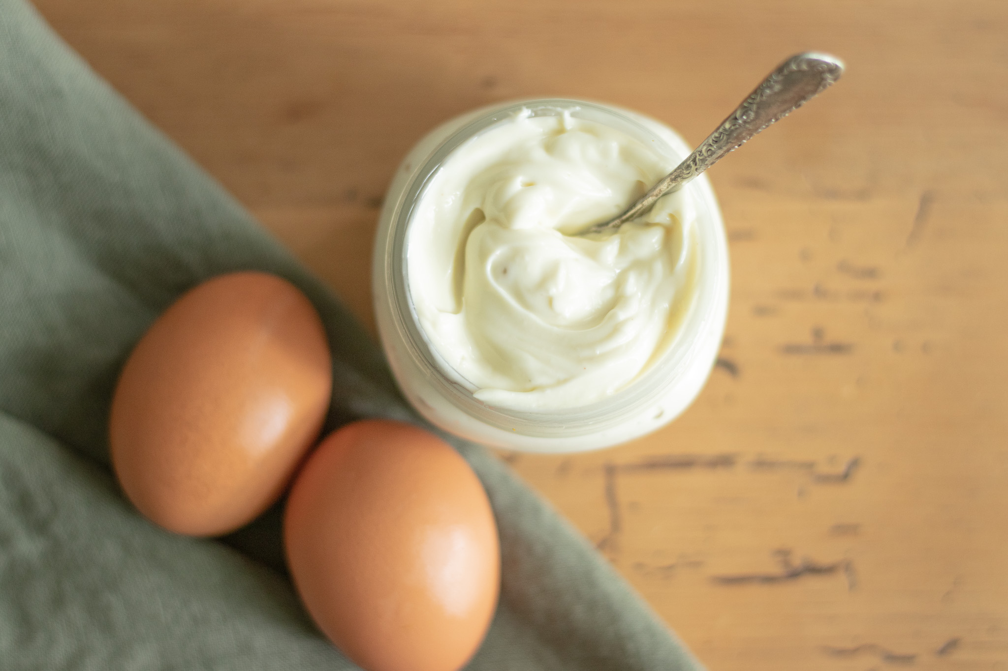 Simple Homemade Mayo with Real Ingredients - The Homestyle Cottage